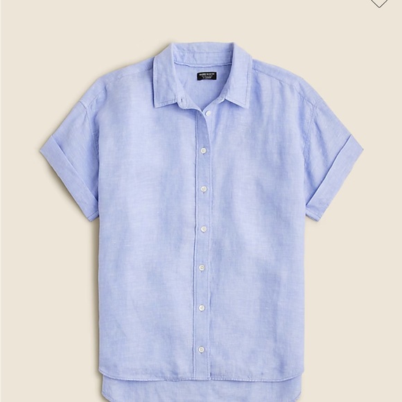 J. Crew | Tops | J Crew Light Blue Button Down Shirt | Poshmark